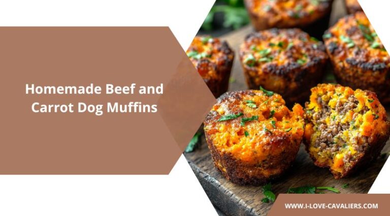 Easy Homemade Beef and Carrot Dog Muffins