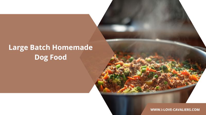 Large Batch Homemade Dog Food - Complete Nutrition Guide